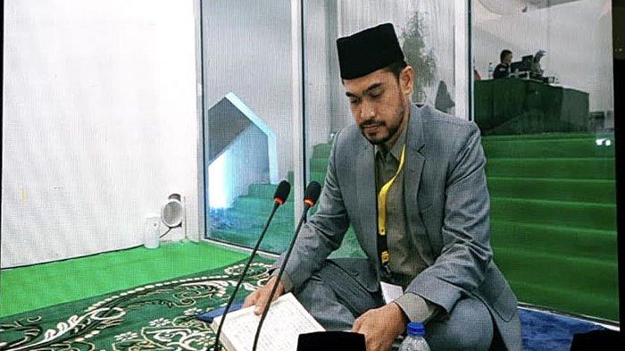 Ihsan, Qari Utusan Aceh Tampil di Mimbar Utama Masjid Raya Sumbar Malam ...