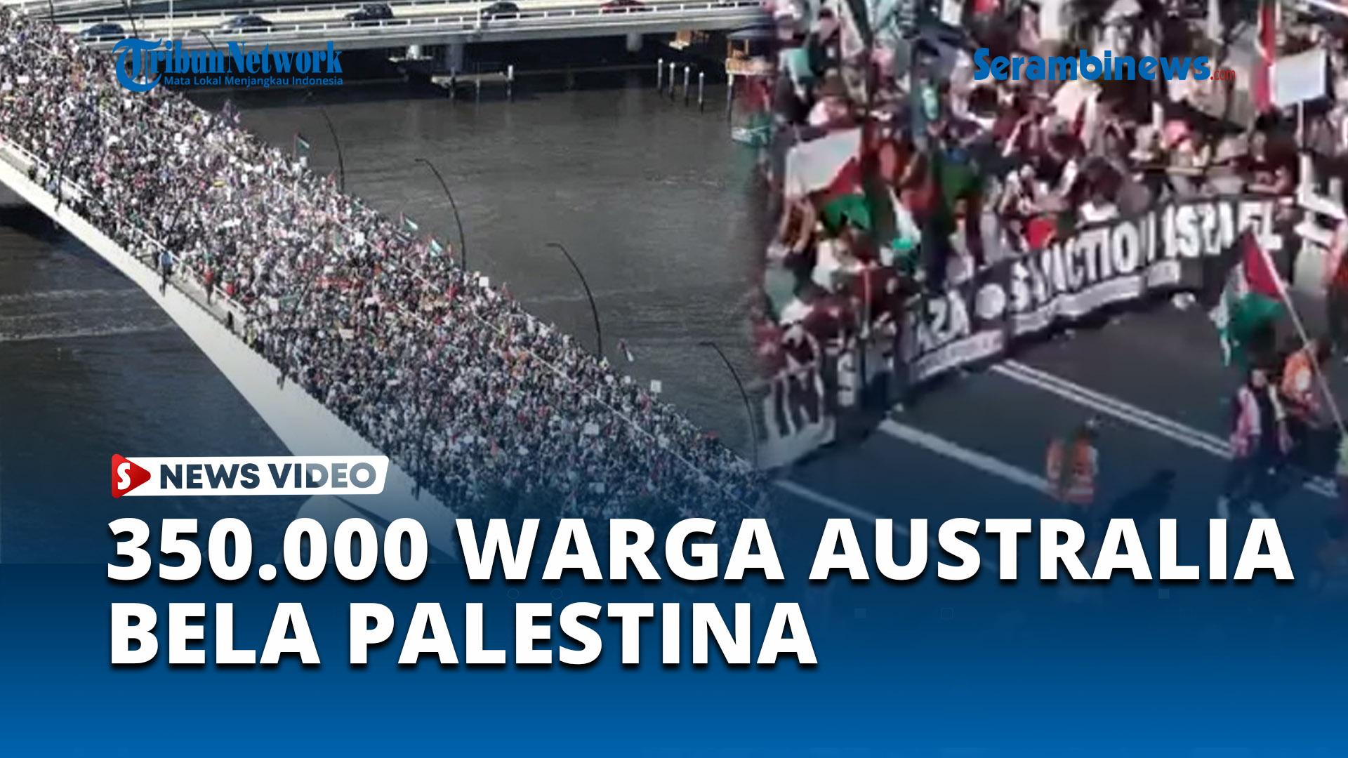 VIDEO Aksi Demo Bela Palestina Diklaim Terbesar Sepanjang Sejarah ...