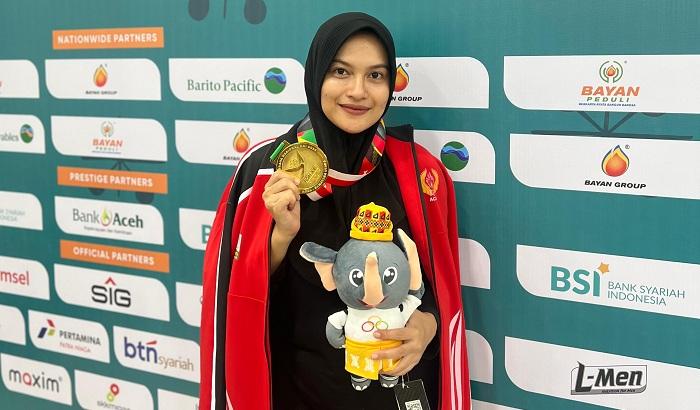 Derli Amalia Putri, Raih Dua Medali Cabor Menembak - Serambinews.com