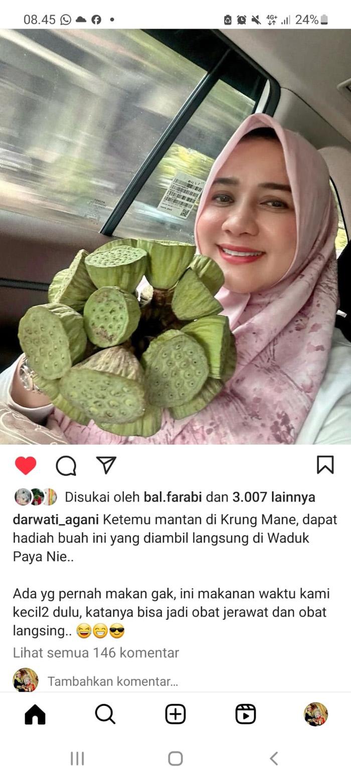 Darwati A Gani Berbagi Cerita Saat Ketemu Mantan di Krueng Mane ...
