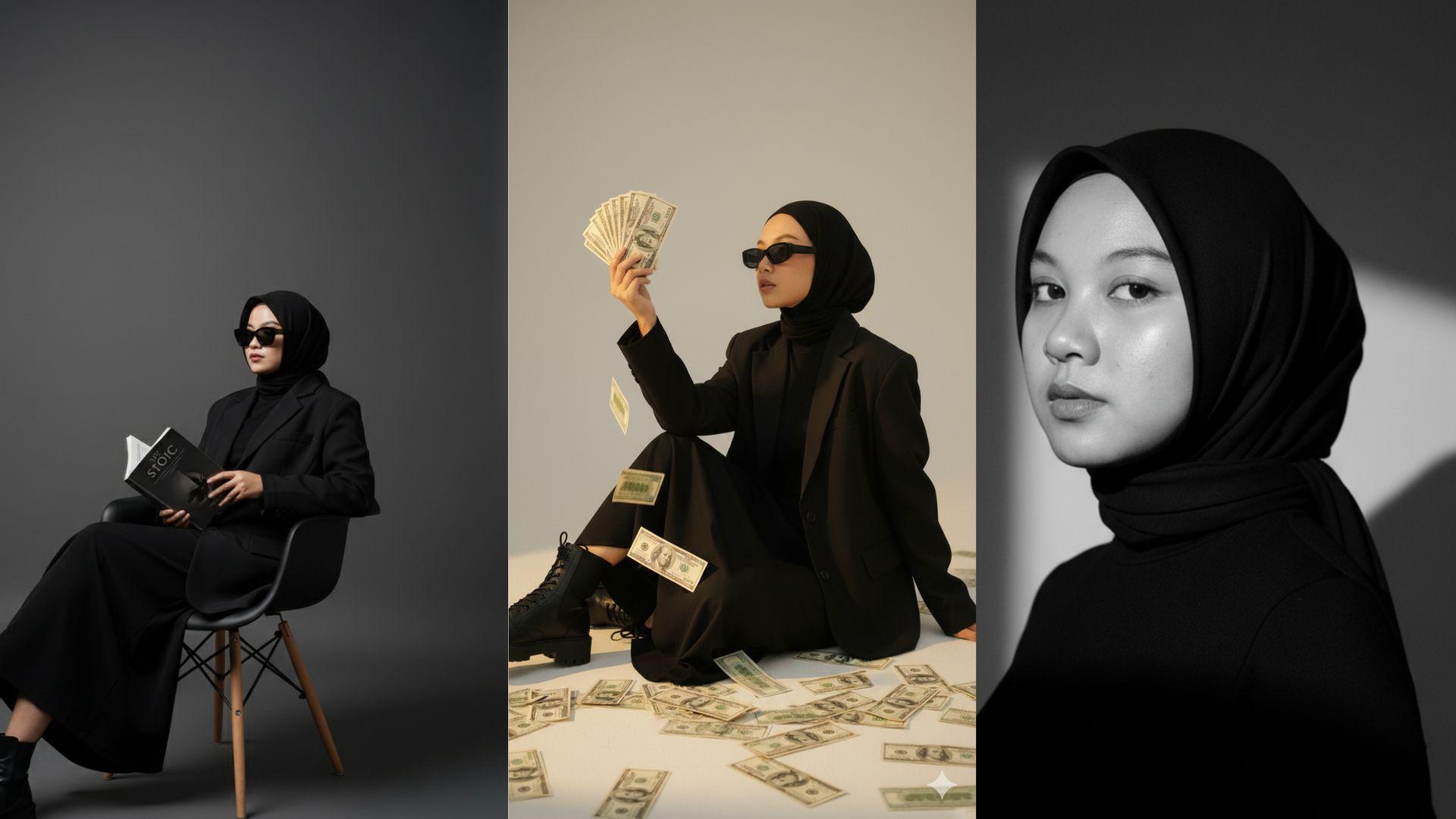 20 Prompt Viral Gemini AI! Sulap Selfie Biasa Jadi Foto Studio Elegan Ala Pemotretan Profesional ...