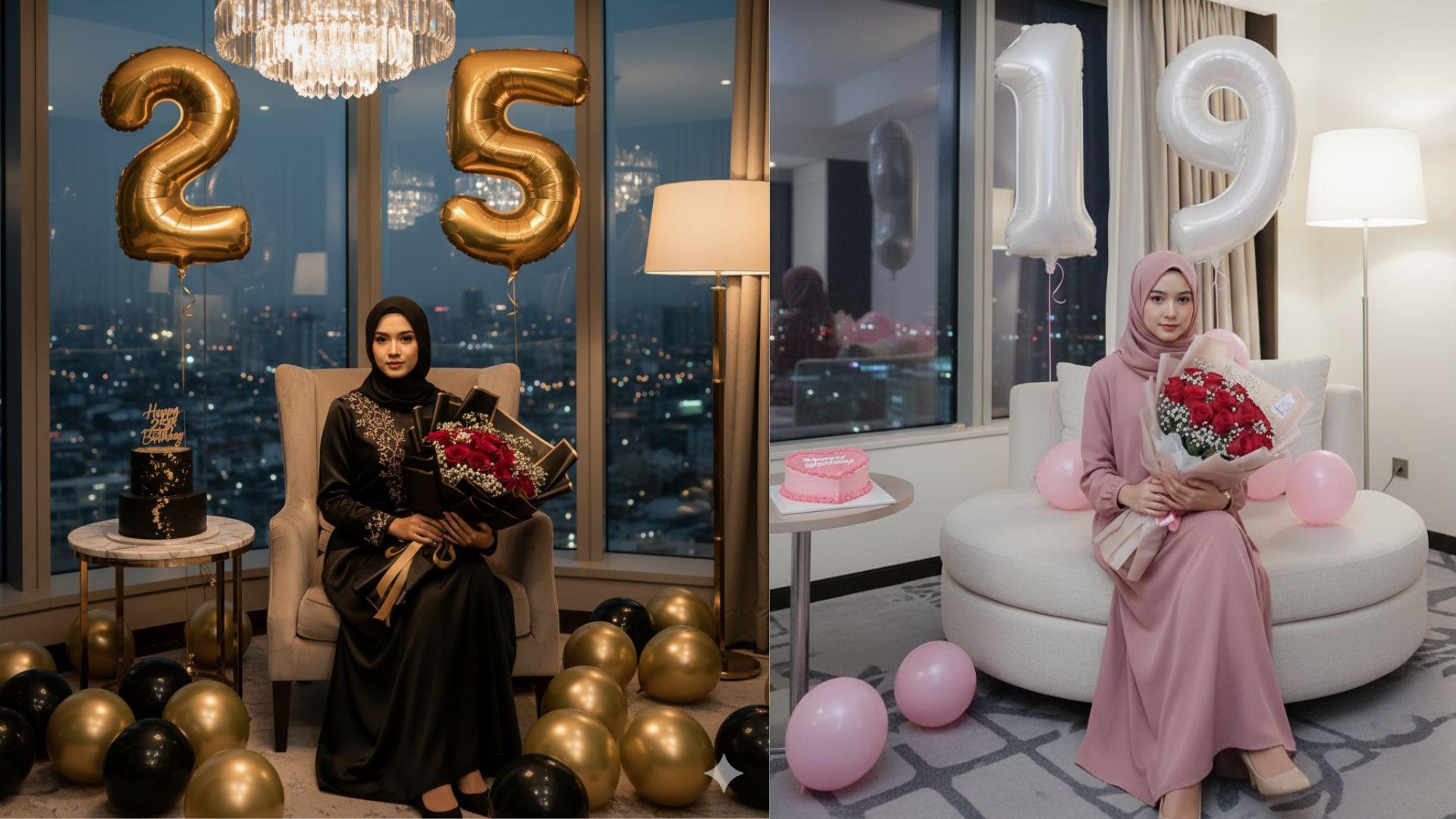 Promt Gemini AI Birthday Photoshoot, Kini Bisa Dibuat Instan Lewat AI ...