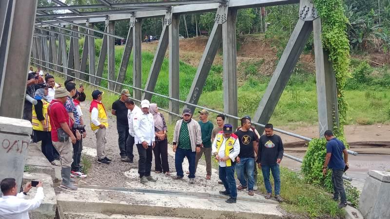 H Ruslan M Daud Sebut Jembatan Rangka Baja Blang Mane Peusangan Selatan ...