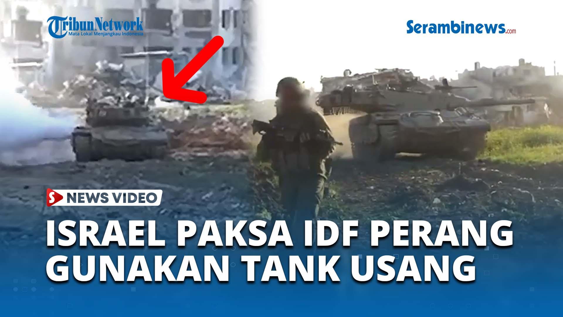 VIDEO Israel Kehabisan Alat Tempur, Tentara IDF Dipaksa Perang di Gaza ...