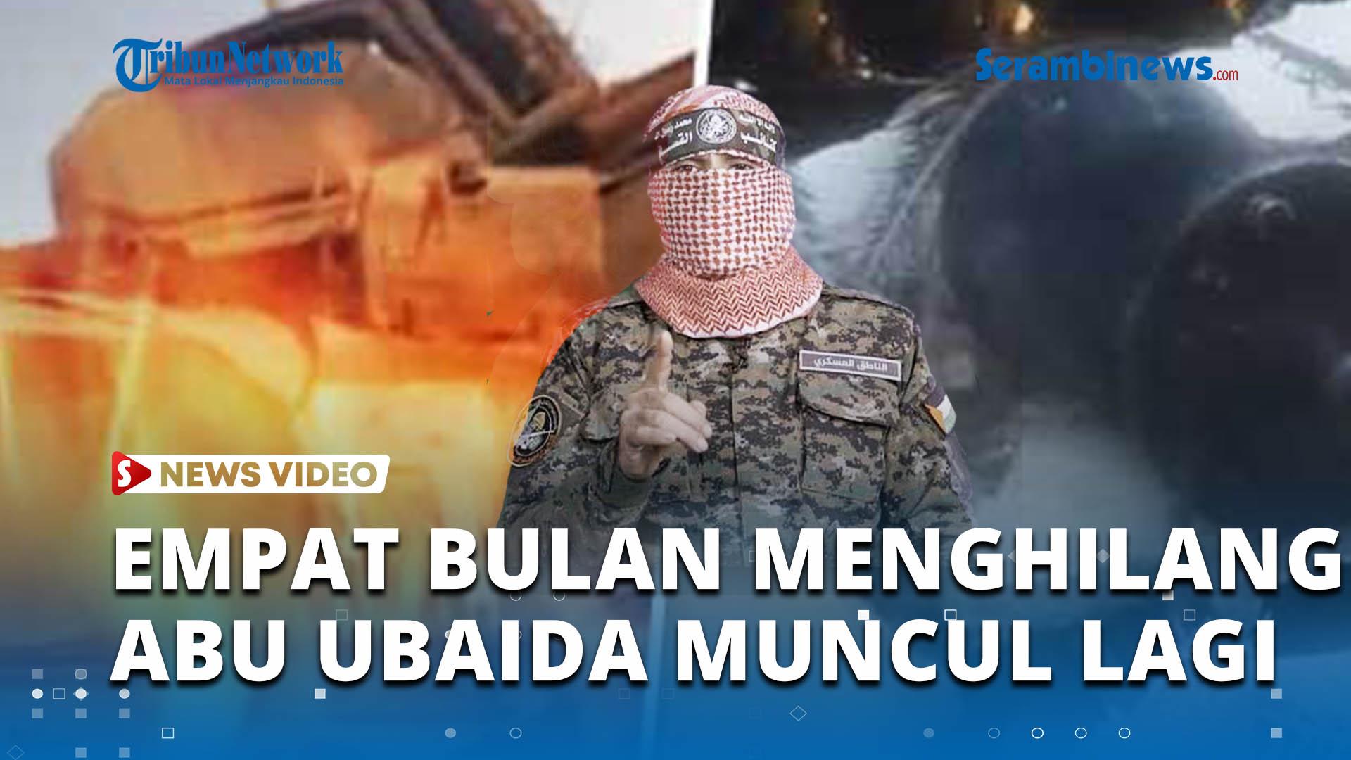VIDEO - Kejutkan IDF, Jubir Hamas Abu Ubaida Kembali Muncul setelah 4 Bulan Menghilang ...