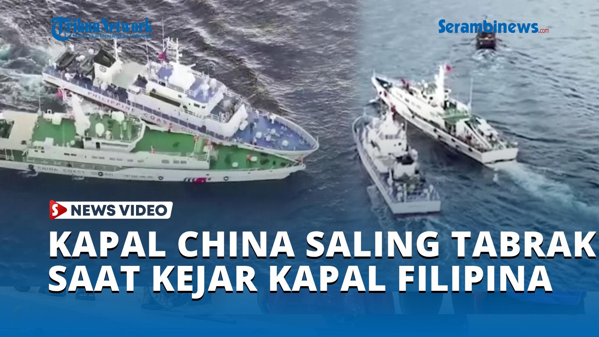 Kapal Perang China Hantam Kapal Coast Guard Cina di Laut Sengketa ...
