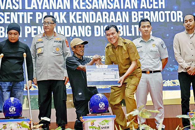 Pemerintah Aceh Luncurkan Program Insentif Pajak Kendaraan Bermotor Bagi Penyandang Disabilitas ...