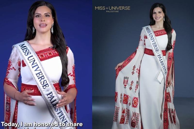 Sosok Nadeen Ayoub, Dinobatkan Miss Universe Pertama Palestina, Ratu ...