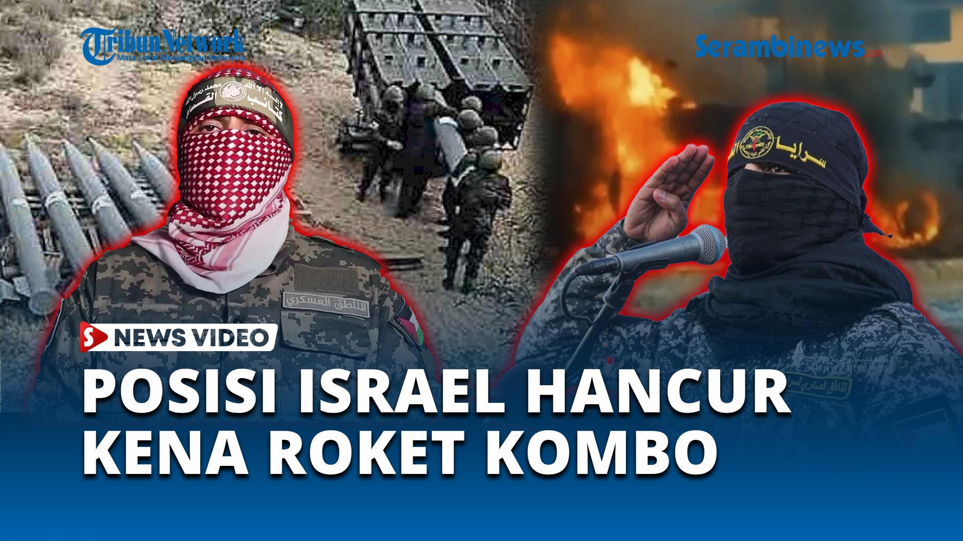 VIDEO Seratusan Roket Al Qassam dan Al Quds Targetkan Pertemuan Tentara ...