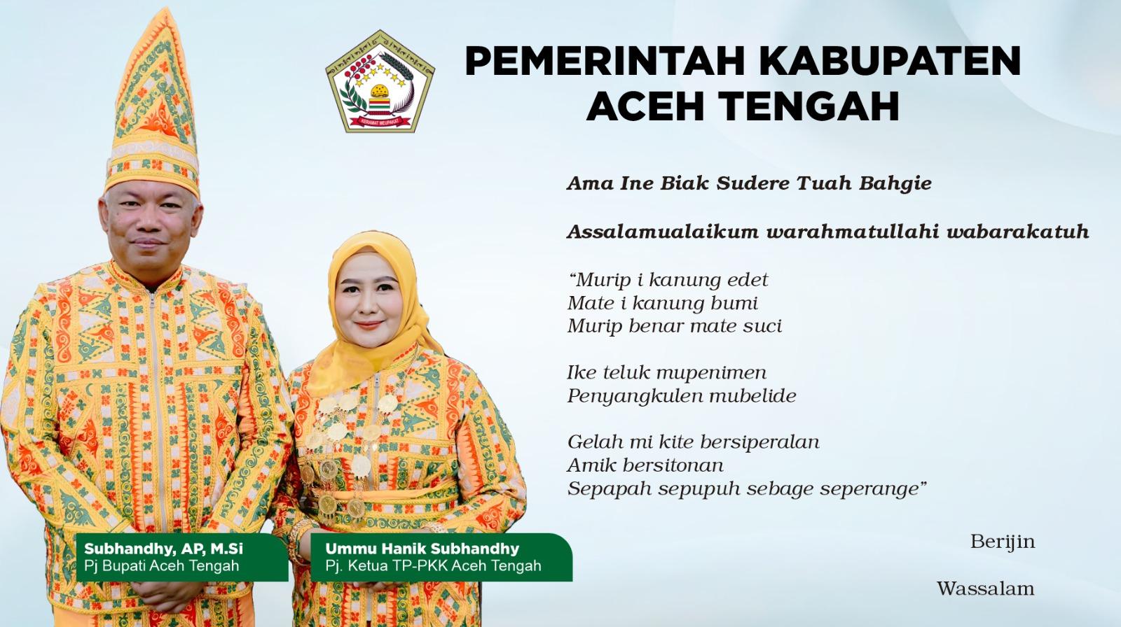 Subhandhy: Berijin Tanoh Gayo - Serambinews.com