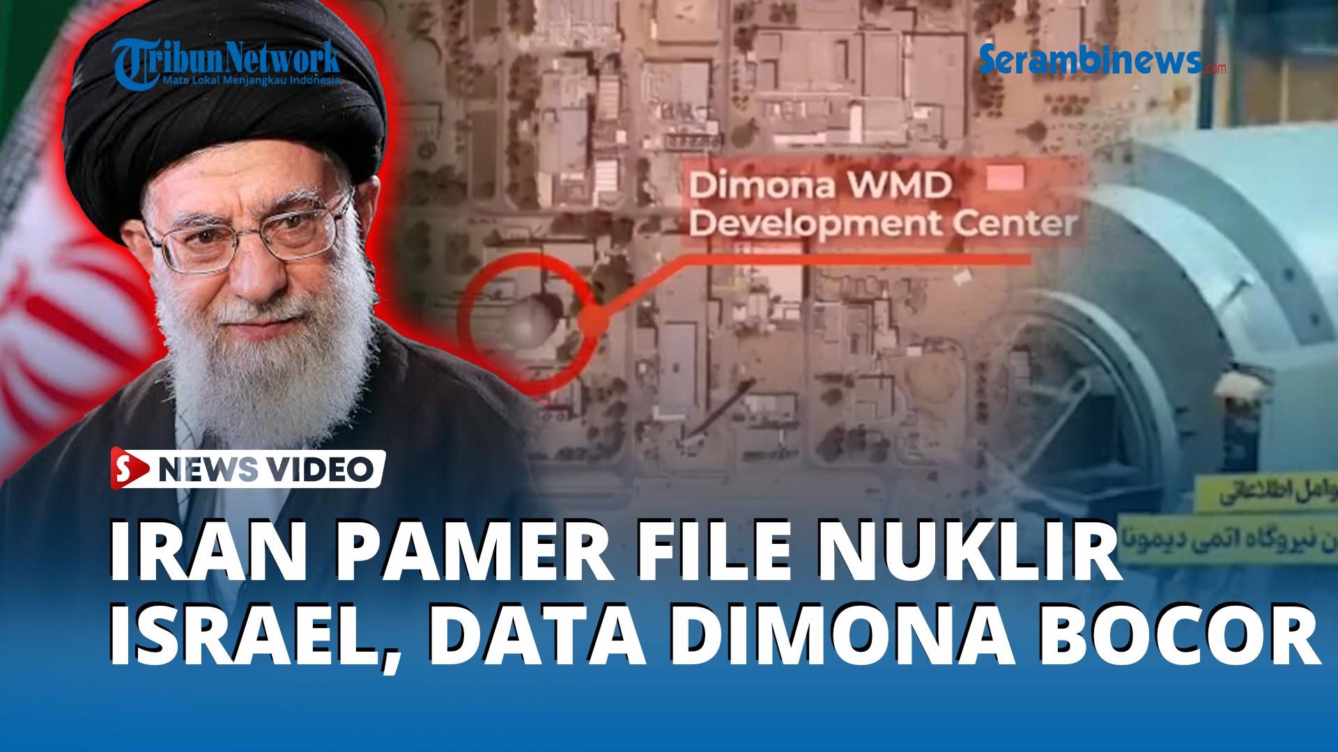 VIDEO - Iran Bocorkan Data Nuklir Israel, Klaim Kuasai Data Rahasia ...