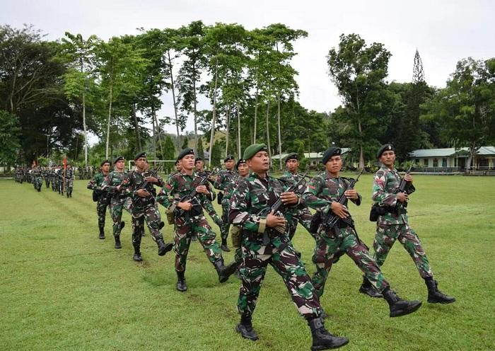Prajurit Badak Hitam Yonif 113/JS Bireuen Ikut Lomba Pembinaan Kesatuan ...