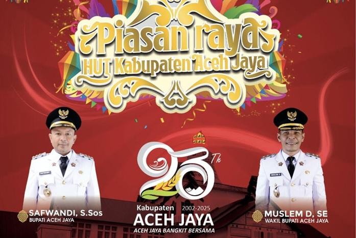 Piasan Raya Warnai Puncak Peringatan HUT Ke-23 Aceh Jaya - Serambinews.com
