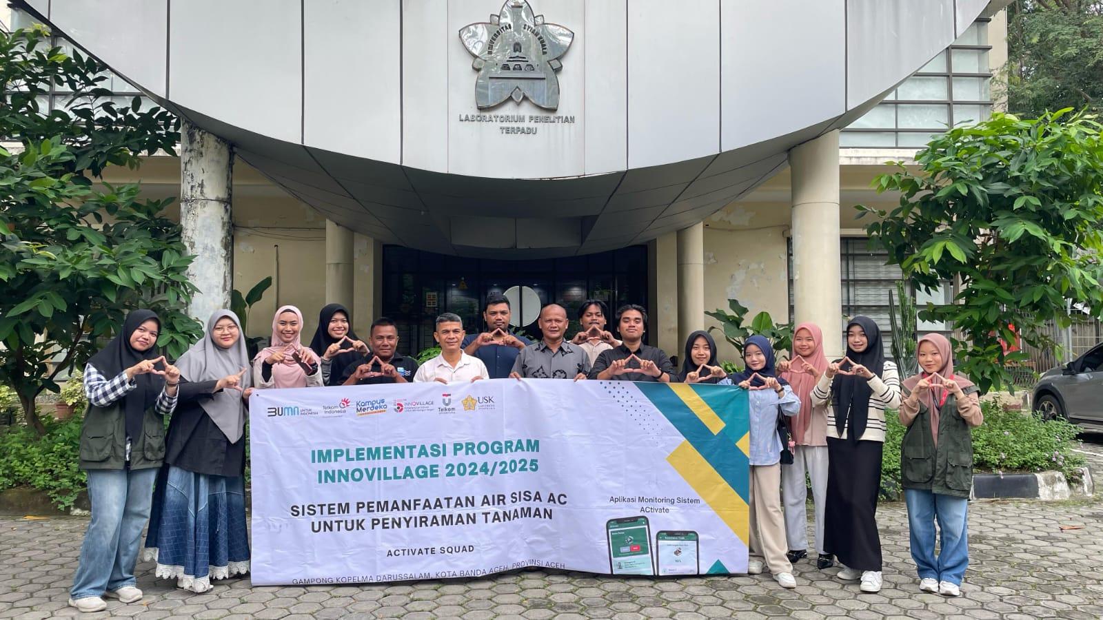 Inovatif, Mahasiswa USK Ciptakan Sistem Penyiraman Tanaman Otomatis ...