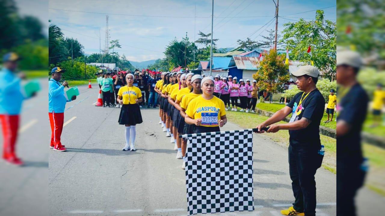 Jelang HUT Ke-90 GPM, Ratusan Orang Ikuti Lomba Gerak Jalan Cepat di ...