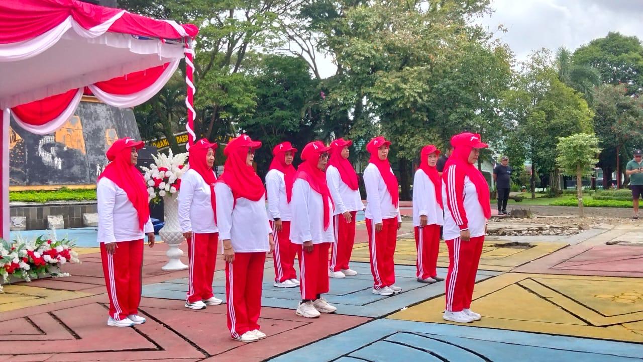 Semarak HUT ke-450 Kota Ambon, Pemkot Gelar Senam Sehat Lansia ...