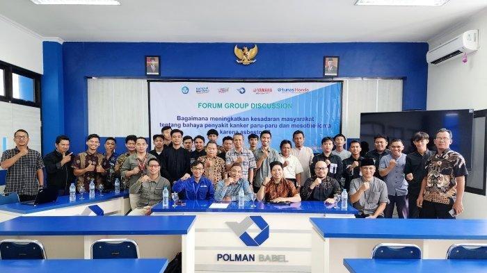 FGD Polman Babel Bahas Dampak Bahaya Asbestos - BaBelnews.id