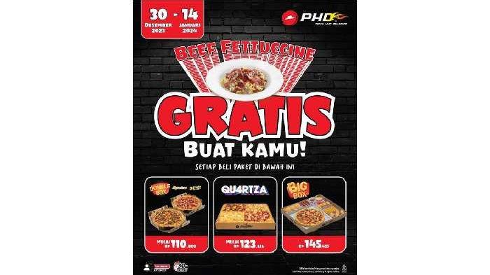 KATALOG Promo Pizza Hut Delivery 9-10 Januari 2024: Quartza Pizza Rp123 ...