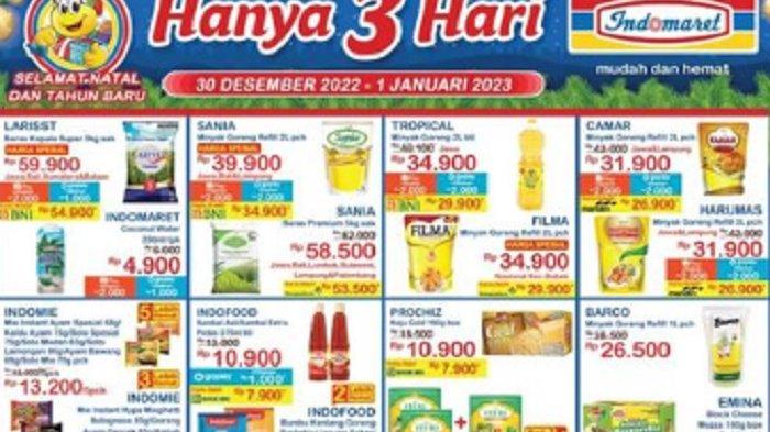 KATALOG Lengkap Promo JSM Indomaret 7 Januari 2023, Beras Kecap Minyak Diskon, Irit Pakai QRIS ...