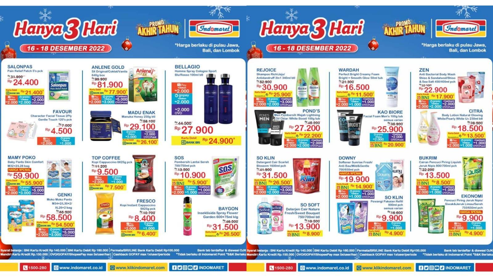 Promo JSM Indomaret 17 Desember 2022, Migor Murah, Citra Potongan Rp15 ...