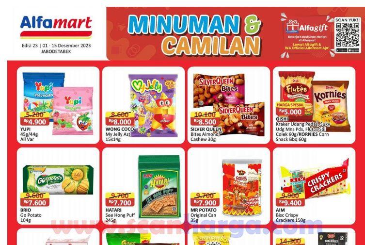 KATALOG PROMO Alfamart Besok 6 Desember 2023 Snack MURAH Meriah ...