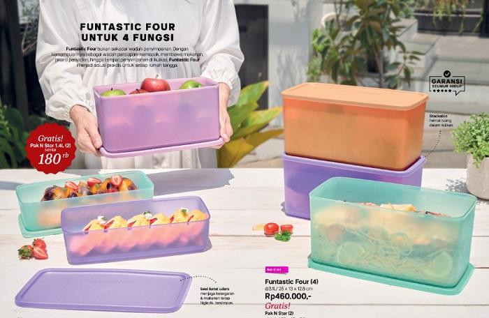 KATALOG Promo Tupperware 3-5 Oktober 2023 Piknik Set Warna dan Motif ...