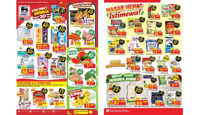 LENGKAP! 4 Katalog Promo Superindo Senin 20-22 Mei 2024: Diskon Gede ...
