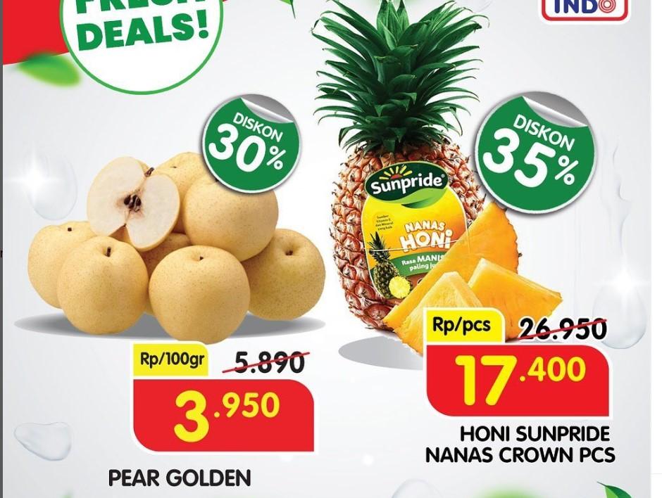 PROMO Superindo 9-11 Mei 2023, Buah Segar Banyak Potongan, Pear Rp3.950 ...