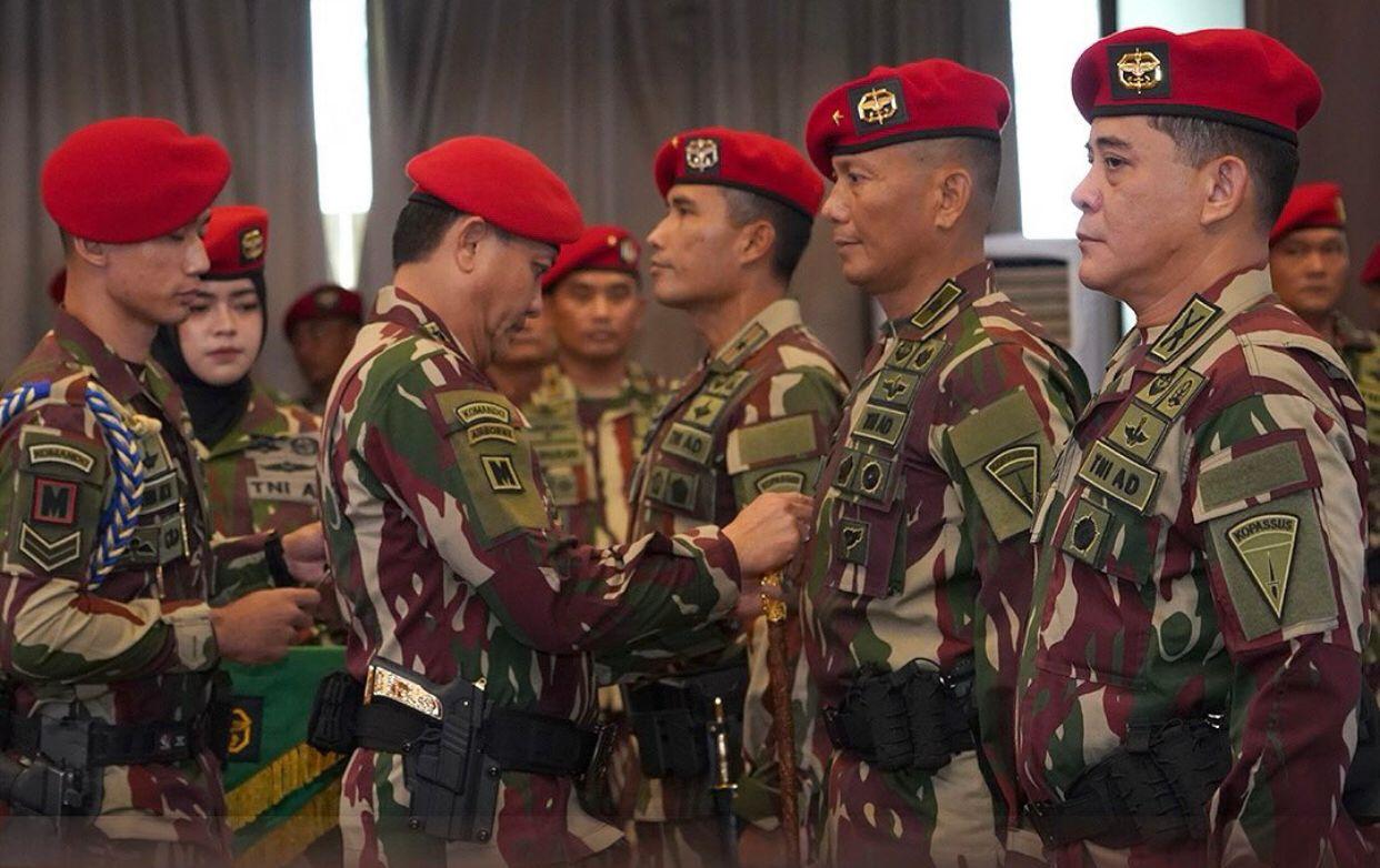 Letjen Djon Afriandi Lantik 5 Kopassus, Ada Kolonel Inf I Gede Putra Yasa - Tribun-bali.com