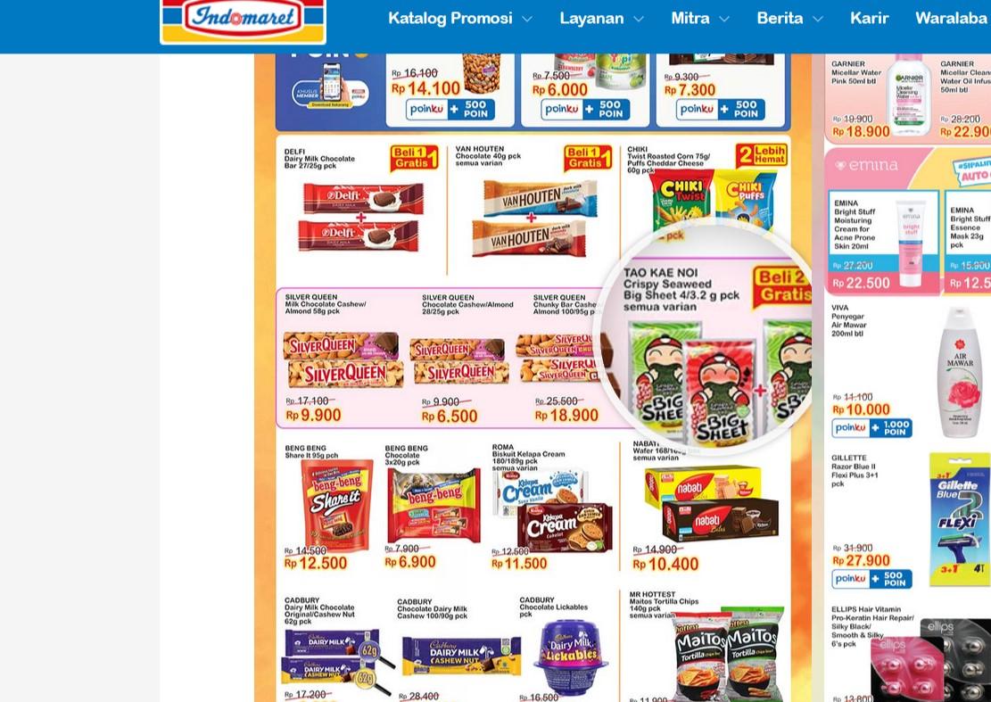Promo Indomaret Super Hemat 11 Februari 2023, Aneka Snack Diskon Gede ...