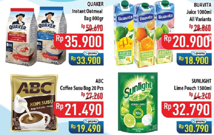 Murah Tiap Hari, Promo JSM Hypermart 1 Oktober 2022, Buavita ABC Kopi ...