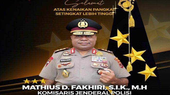 Sosok Mathius D Fakhiri, Jenderal Bintang Tiga Lulusan Akpol 1990 Kalah ...