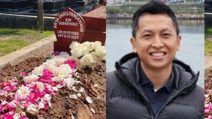 ANEH Bunga di Pusara Arya Daru Berganti Seikat Warna Putih, Terjadi ...