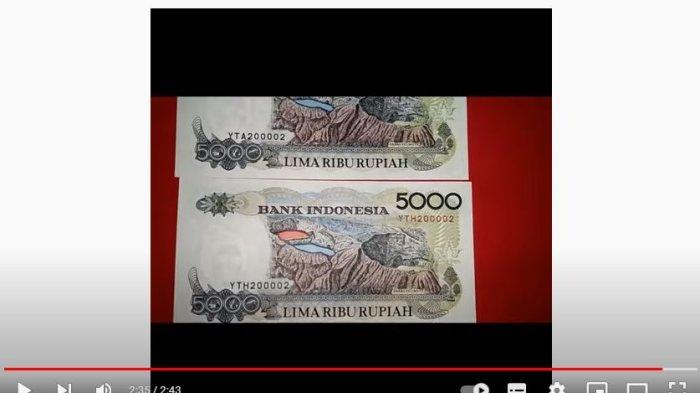 Ciri-ciri Uang Rp 5000 yang Dicari Kolektor, Ada yang Berani Beli 200 ...