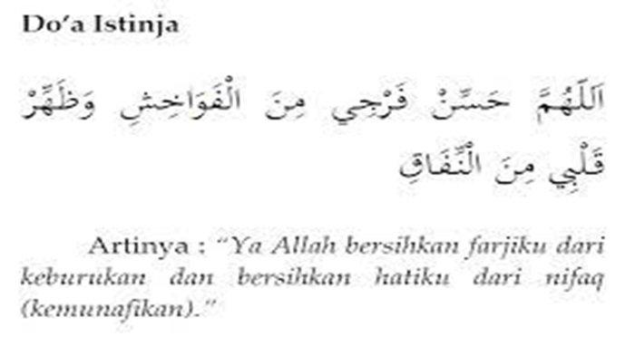 Cara Istinja yang Benar Menurut Ajaran Islam, Lengkap Doa Arab, Latin ...
