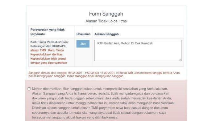 Ini Contoh 20 Kalimat Sanggahan Hasil Seleksi Administrasi CPNS 2024 ...