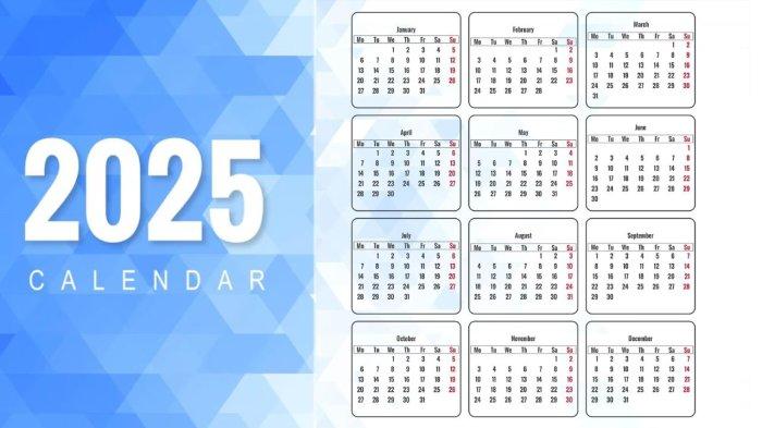 Kalender 2025 Lengkap Tanggal Merah Libur Nasional Bulan Mei dan Juni, 6 Kali Long Weekend ...