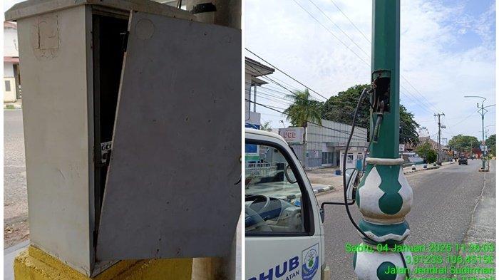 APILL di Jalan Jenderal Sudirman Kota Toboali Jadi Sasaran Aksi ...