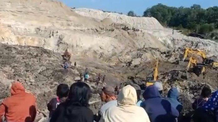 Tiga Penambang Timah Tewas Tertimbun Tanah Longsor, Ditemukan di Lubang Camui Sedalam 12 Meter ...