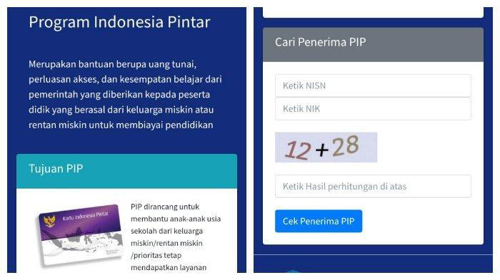 Cara Cek PIP 2025 Lewat Hp, Buka dan Login di pip.kemendikdasmen.go.id, Simak Ciri-ciri ...