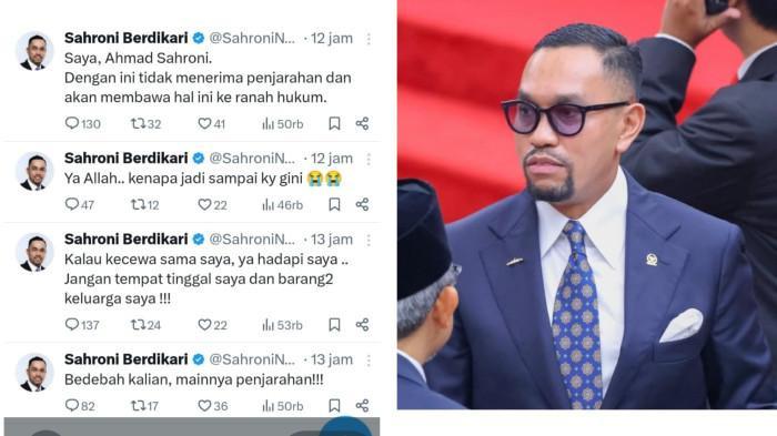 Cek Fakta Postingan Ahmad Sahroni Ngamuk Seusai Rumahnya Dijarah dan ...