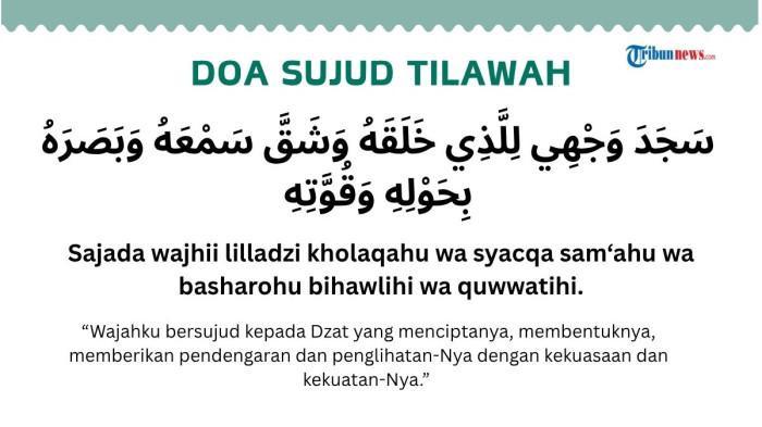 Doa Sujud Sajadah, Tata Caranya Setelah Dengar 15 Ayat Sajdah Sesuai ...