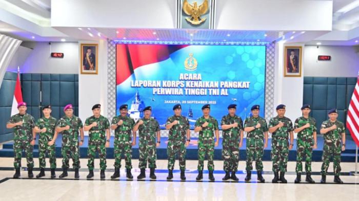 Daftar Nama-nama 67 Perwira TNI AL Naik Pangkat dan Pecah Bintang Lengkap Jabatan Terkini ...