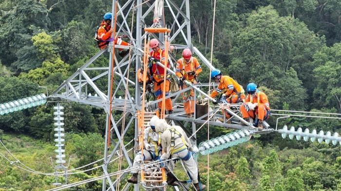 PLN Babel Ganti Isolator Jalur 150 kV Mentok, Jaga Keandalan Listrik ...