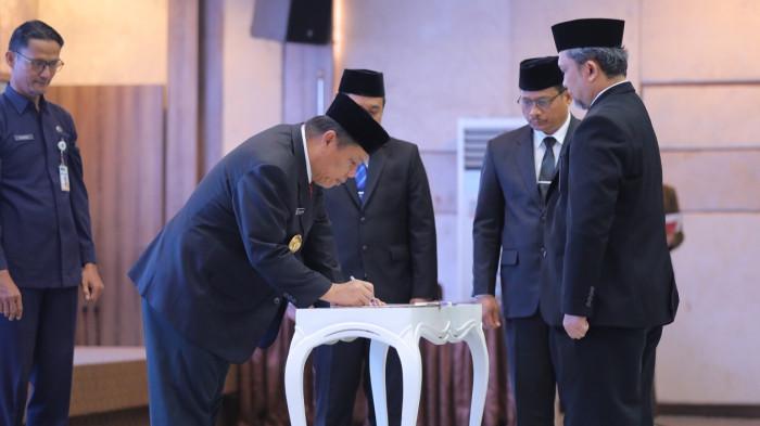 Kukuhkan Dedi Yudistira sebagai Kepala BPKP Babel, Hidayat Berharap ...