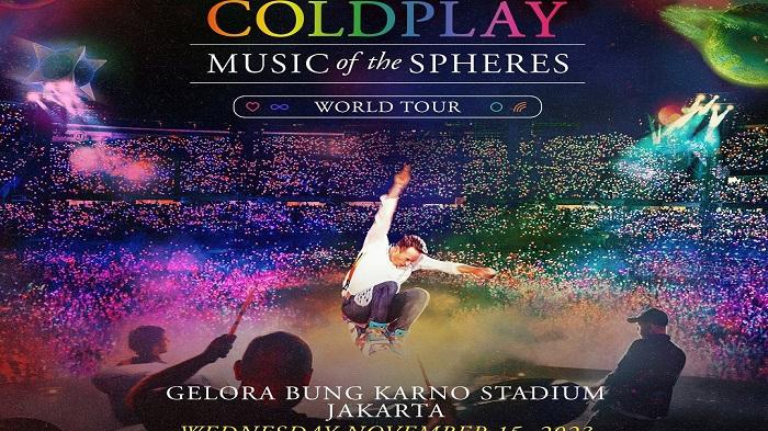 Konser Coldplay Jakarta 2023 : Kapan, Harga Tiket, Berapa Jam ...