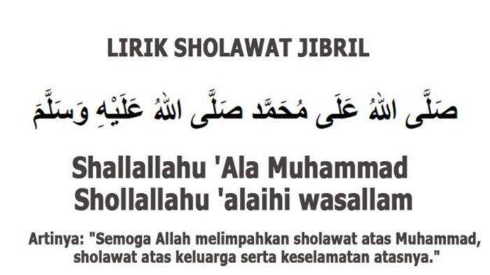 Teks Sholawat Jibril PDF Lengkap Arab, Latin dan Artinya, Silakan ...
