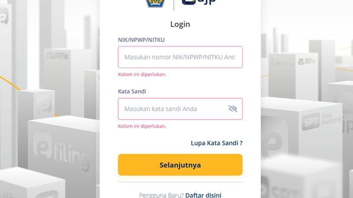 Cara Login DJP Online 2025 Terbaru Jika Lupa Password, Masih Pakai EFIN atau via Coretax ...