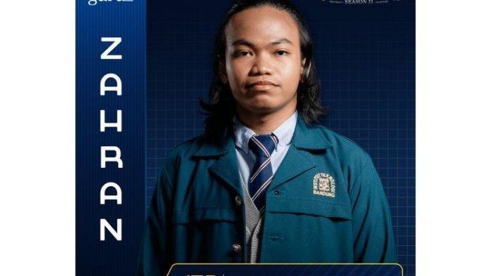 Profil Biodata Zahran Nizal Fadhlan Pesera CoC dari ITB, IPK 3,94 ...