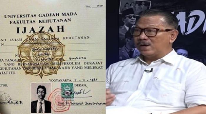 Sosok Kolonel TNI Purn Sri Radjasa Chandra Yakini Ijazah Jokowi Palsu ...
